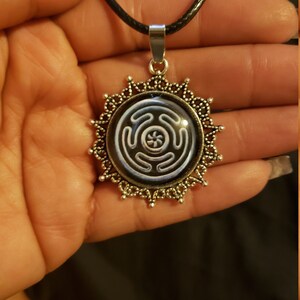 Hecate Wheel Moon Goddess Labyrinth Guardian of | Etsy