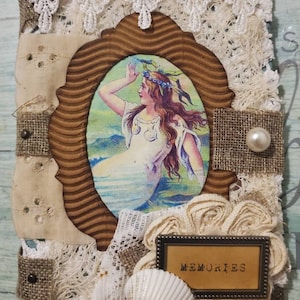 MOWENA MERMAID Themed Full Size Journal Kit INSTANT Download Artymaze ...