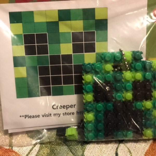 DIY Minecraft PIXEL Mini-block Kits - Make Your Own Minecraft Character ...