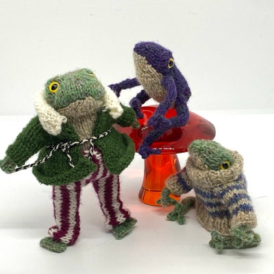 MR. TOAD Knitting Pattern - Etsy