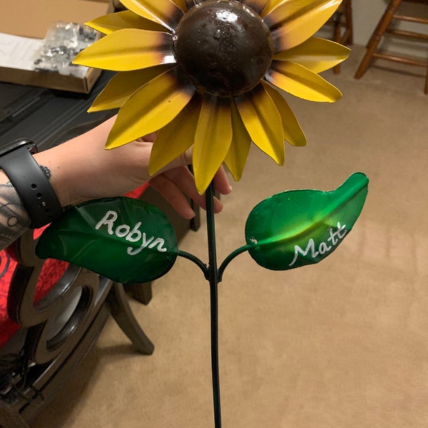 Metal Sunflowers. Rustic Metal Sunflowers.sunflowers. Garden Decor ...