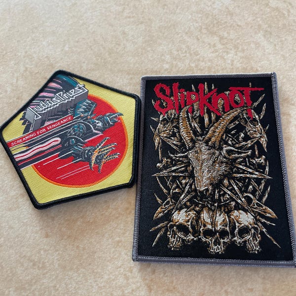 Metallica 'pinball' Dirty Donny Premium Iron-on Sew-on Woven Patch in ...
