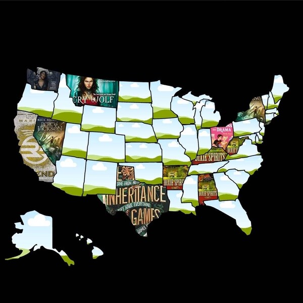 Canva Frame Template , Fill Your Own 50 States of America on Canva ...