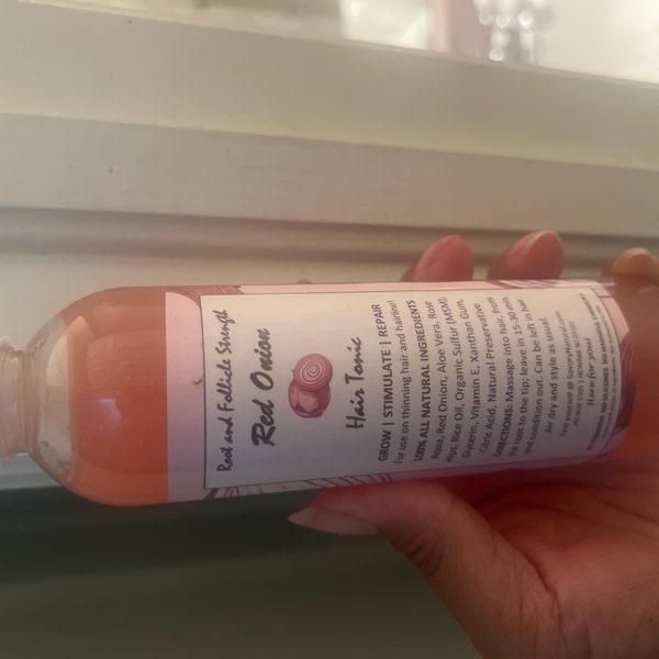 Red Onion Follicle & Root Strength Regrow Thinning Hair Stimulate ...