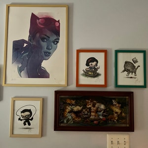 11x14 Baby Alien, Xenomorph, With Braces and a Toy Space Ship, Signed ...