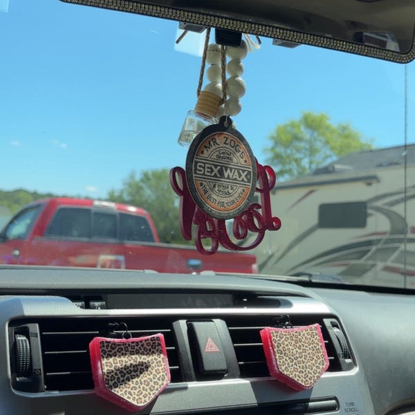 Glitter Squash Blossom Car Large Vent Clip Freshies, Country Car ...