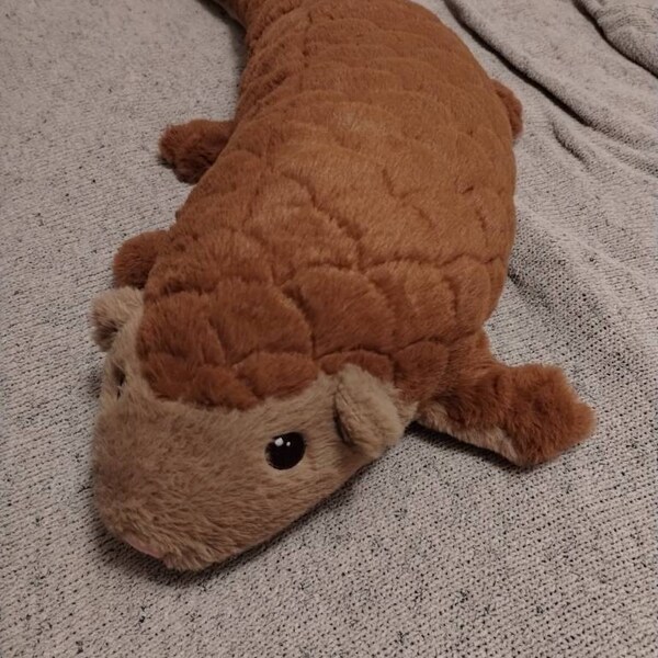 Pangolin Plush - 4lbs Weighted - Etsy