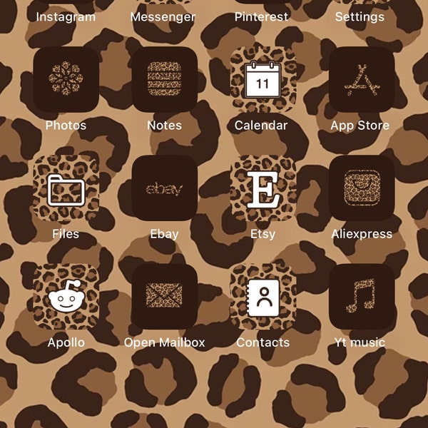 Western Phone App Icon Pack for Ios App Icon Pack, Country Phone Apps ...