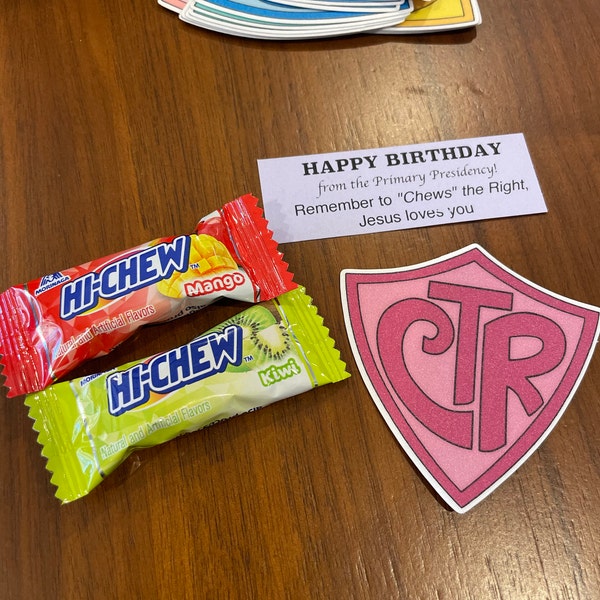 CTR Choose the Right Shield Sticker - LDS Christian Youth Primary ...