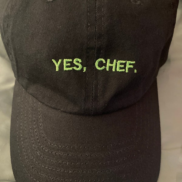 Yes Chef Hat Student Chef Cook Home Chef Culinary Arts Gift Pastry ...