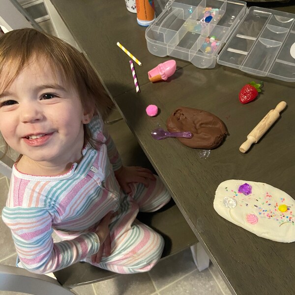 Ice Cream Play Dough Kit, Ice Cream Sensory Kit, Ice Cream Busy Box ...