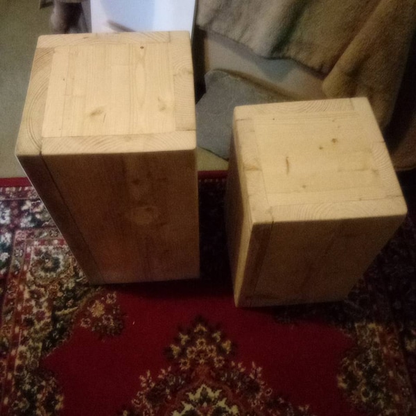 WOODEN Triangle BOOKREST | Book ORGANISER | Rustic Bedside Table Phone ...