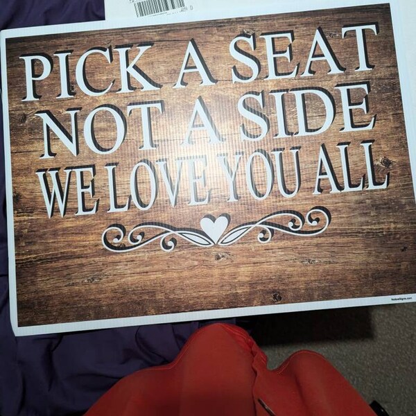 Please Do Not Sit Here Black Aluminum Composite Sign - Etsy