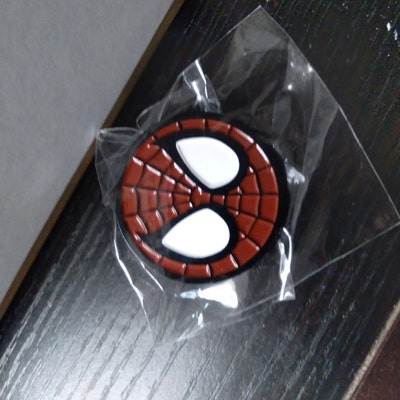 Spiderman Emblem Logo Lapel Pin Hat Pin - Etsy
