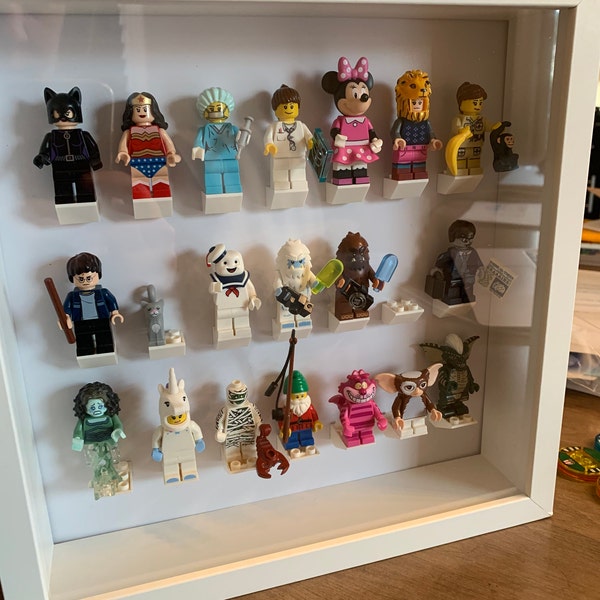 Display Frame for LEGO Minifigures | Custom Minifig Display Frame [new ...