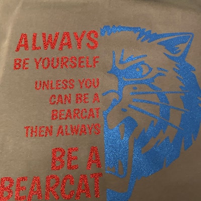 Bearcat Svg, Bearcats Svg, Always Be a Bear,cat School Pride Mascot Cut ...