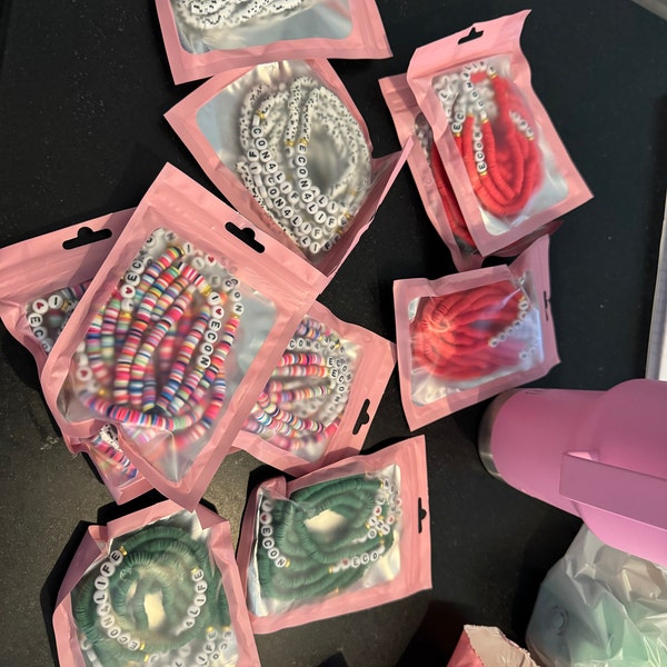 Personalized Bracelts, Custom Friendship Bracelts, Swifty Era Bracelets ...