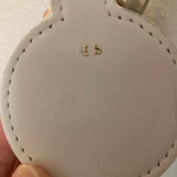 Gold Initial Keychain Letter Charm Gold Key Chain Aesthetic Bag ...