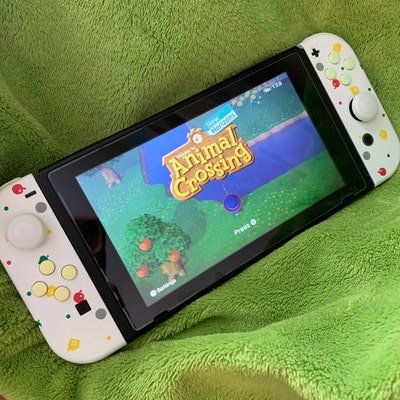 Custom Animal Crossing Themed Nintendo Switch Joy-con Joycon Controllers - Etsy