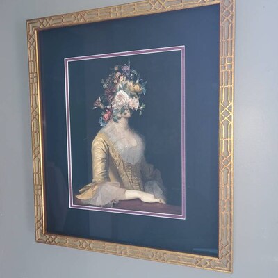 Altered Art Portrait No. 15, Collage Art, Vintage Portrait, Wall Art ...