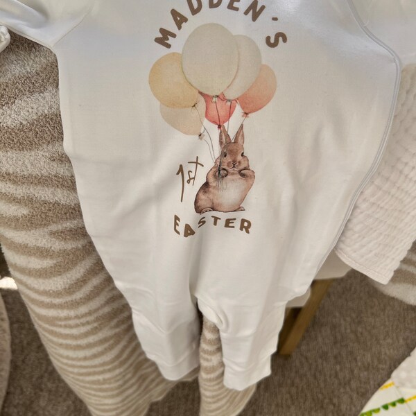 Easter Baby Outfit, First Easter Shirt, Baby's First Easter, Baby ...
