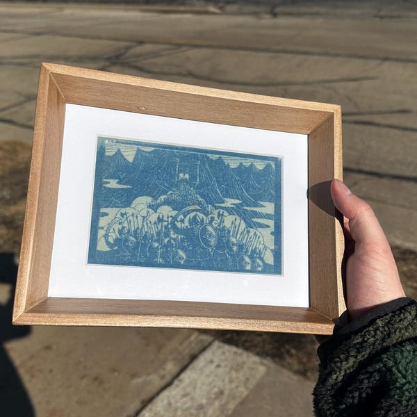 Handmade Shadow Box Frame Holds up to 1.3 Inches Deep With Removable ...