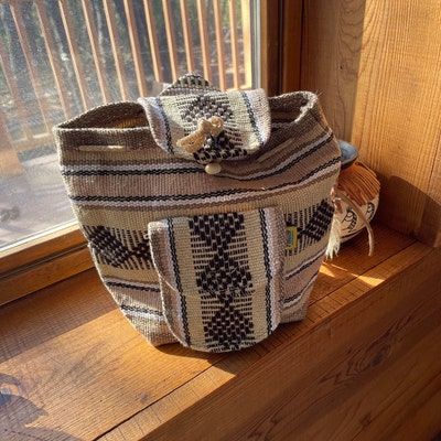 Backpack Ethnic Bag Morral Adult Size Backpack Hippie Handwoven Artisan ...