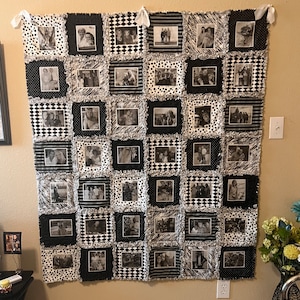 Lap Quilt With Pet Photos, Lap Quilt With Pet Pictures, Pet Photo ...