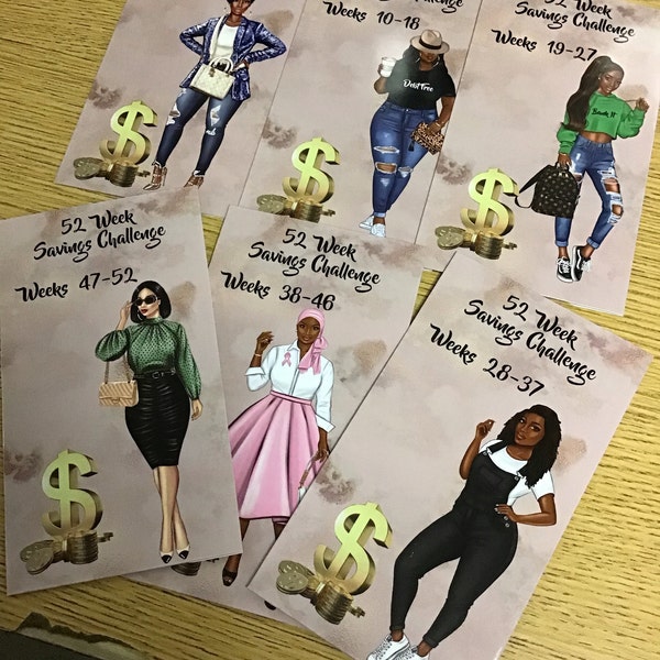 26 WEEK SAVINGS CHALLENGE Single Cash Envelope : Printable Budget ...