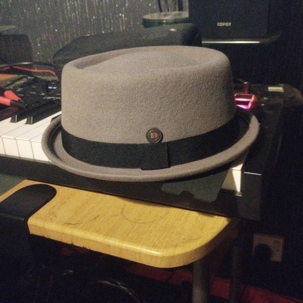 Dasmarca-pablo-rust-felt Hat-fedora Hat-orange Fedora Hat-wide Brim Hat ...