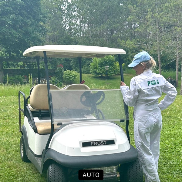 ADULT CADDIE UNIFORM Custom Golf Adult Teenager Coverall Suit Boiler ...