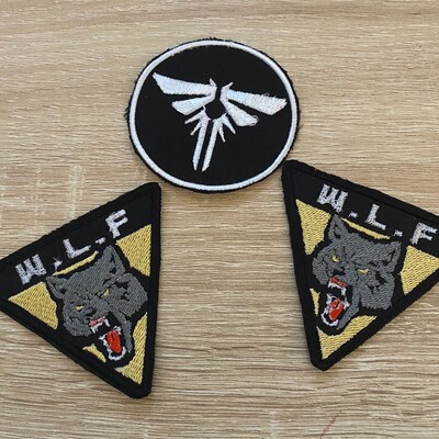 Last Us Part 2 II Abby Embroidery Accurate Replica Patch WLF Soldier ...