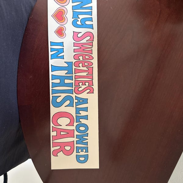 Funny Bumper Sticker for Nature Lovers With Vintage Vibes Featuring a ...