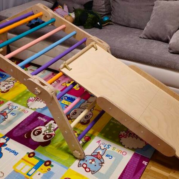 Double-sided Balance Beam Set From 8, Wooden Balance Board, Montessori ...