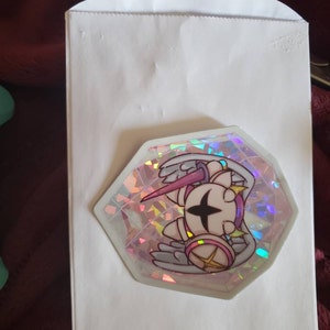 King Dedede Kirby Clobber Holographic Keychain - Etsy