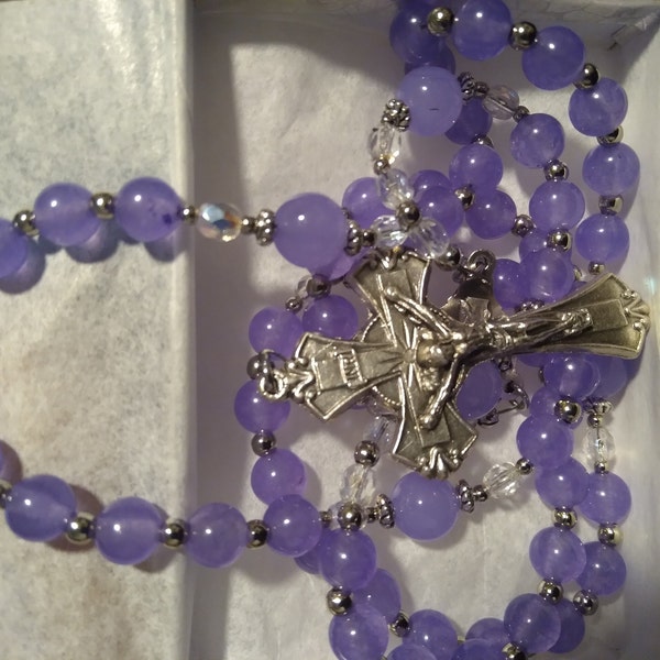 Mens BLACK Onyx 24" Rosary Papal Cross Ferula Catholic Necklace BLACK ...