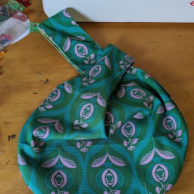 3 Sizes / Square Knot Bag Sewing Pattern and Step by Step Tutorial ...
