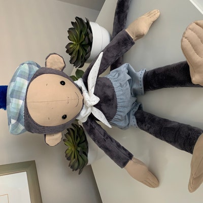 Monkey Sewing Pattern With Photo Instructions - Etsy