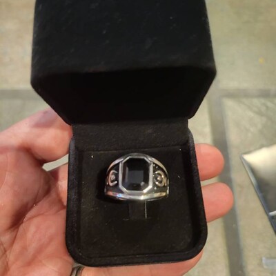 Hades Ring Hades Signet Ring Astrology Alphabet Hades pluto Ring 925 ...