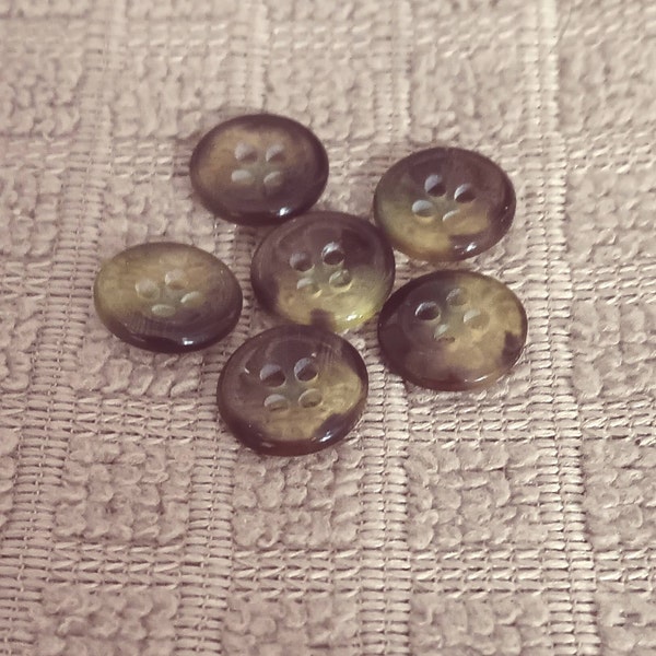 Gold Plated Ball Buttons With Wire Loop Shank 9 Mm Diameter approx 3/8 ...