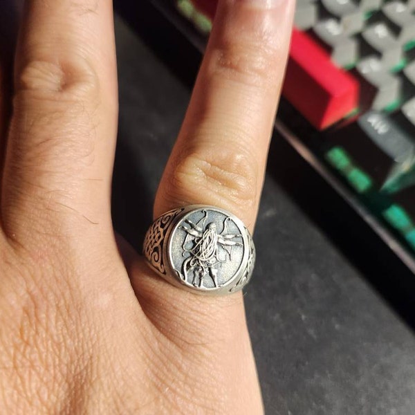 925 Sterling Silver Cthulhu Ring Handcrafted Lovecraft Inspired Design ...