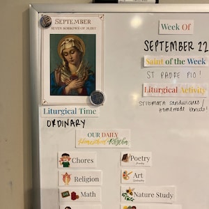 Liturgical Months Calendar – Classic Catholic Prayer for Families ...