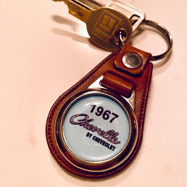BLACK CADILLAC Keychain Black Leather - Etsy
