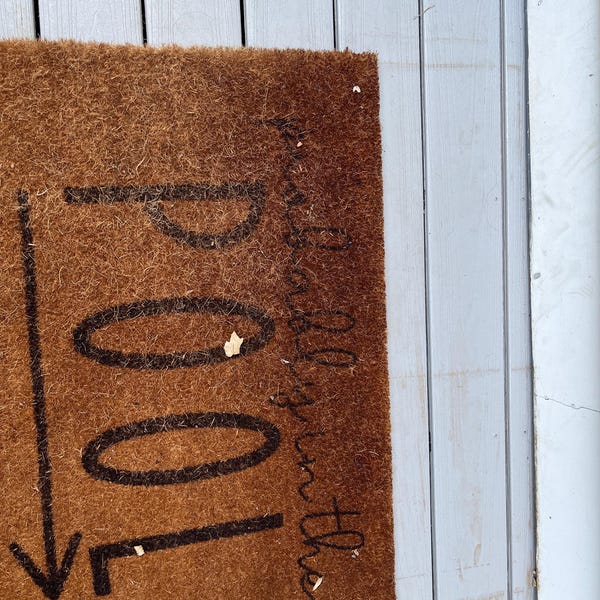 Probably in the Pool Doormat, Summer Doormat, Pool House, Welcome Mat ...