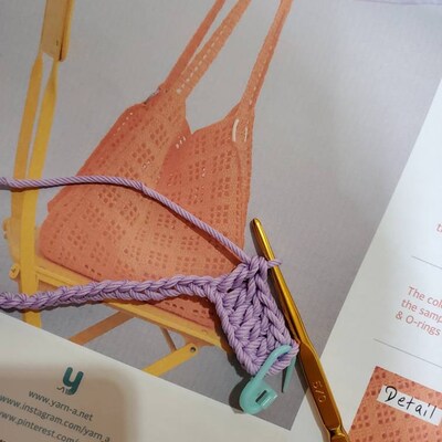 DIY Crochet Bag Pattern Beach Net Bag Downloadable Pattern - Etsy