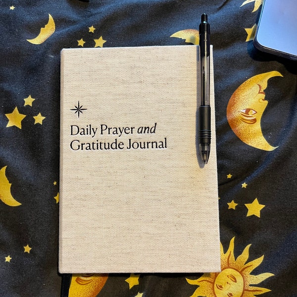 Christian Daily Prayer & Gratitude Journal | Dateless Planner Format ...