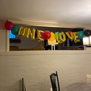 16 GOLD Letter/number Balloons Create Your Balloon Banner Gold Foil ...