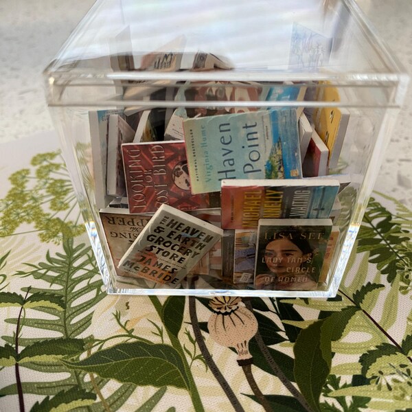 CUSTOM MINI BOOKS (you Pick the Books!) Book Ornament, Mini Book ...