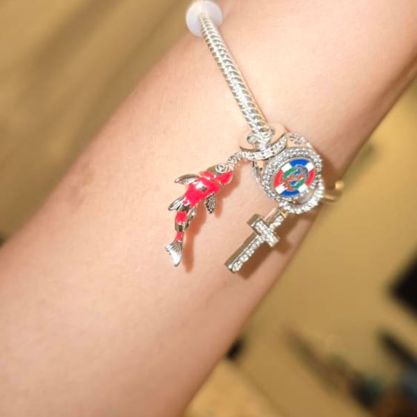 Sparkly Initial Charms, Letter Charms, A-Z Charms, Genuine 925 Silver ...