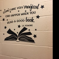 Something Very Magical Can Happen When You Read a Good Book Wall Decal ...